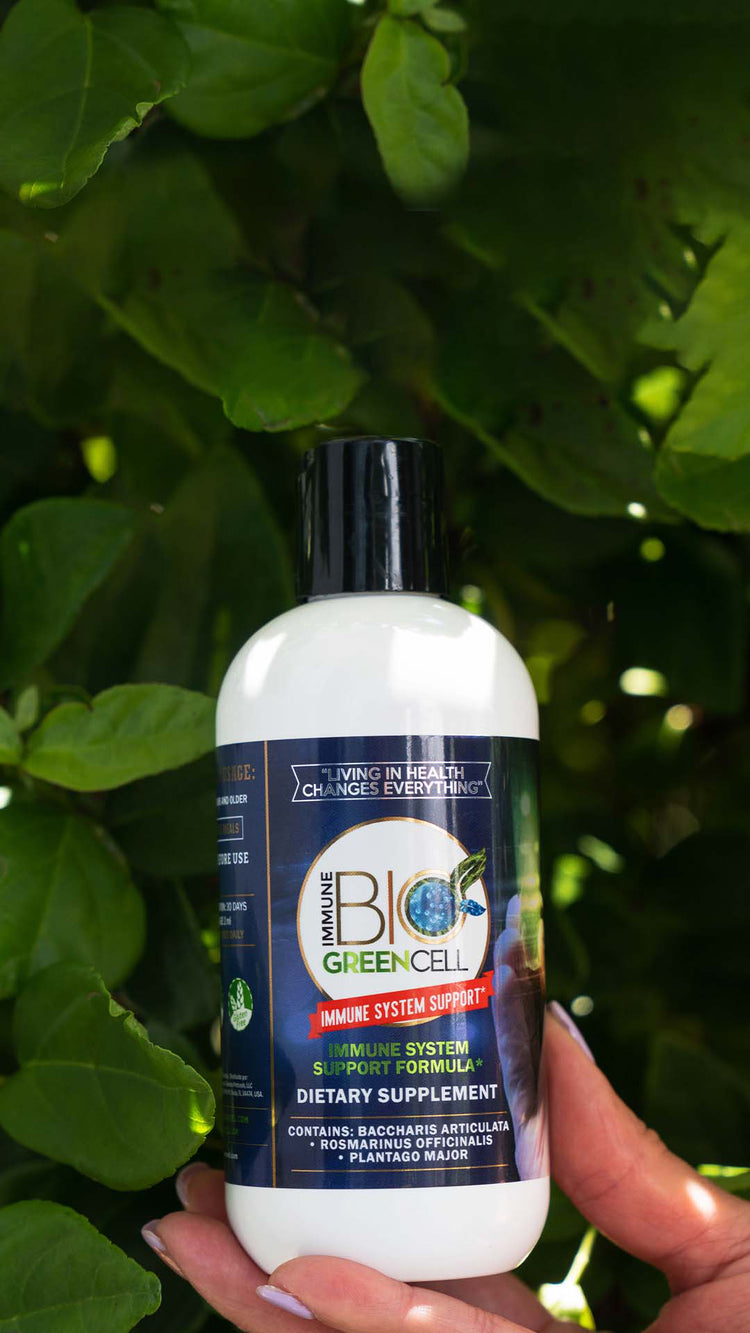 Immune Bio Green Cell - Immune System Support* - Incluye 4 Botellas ...
